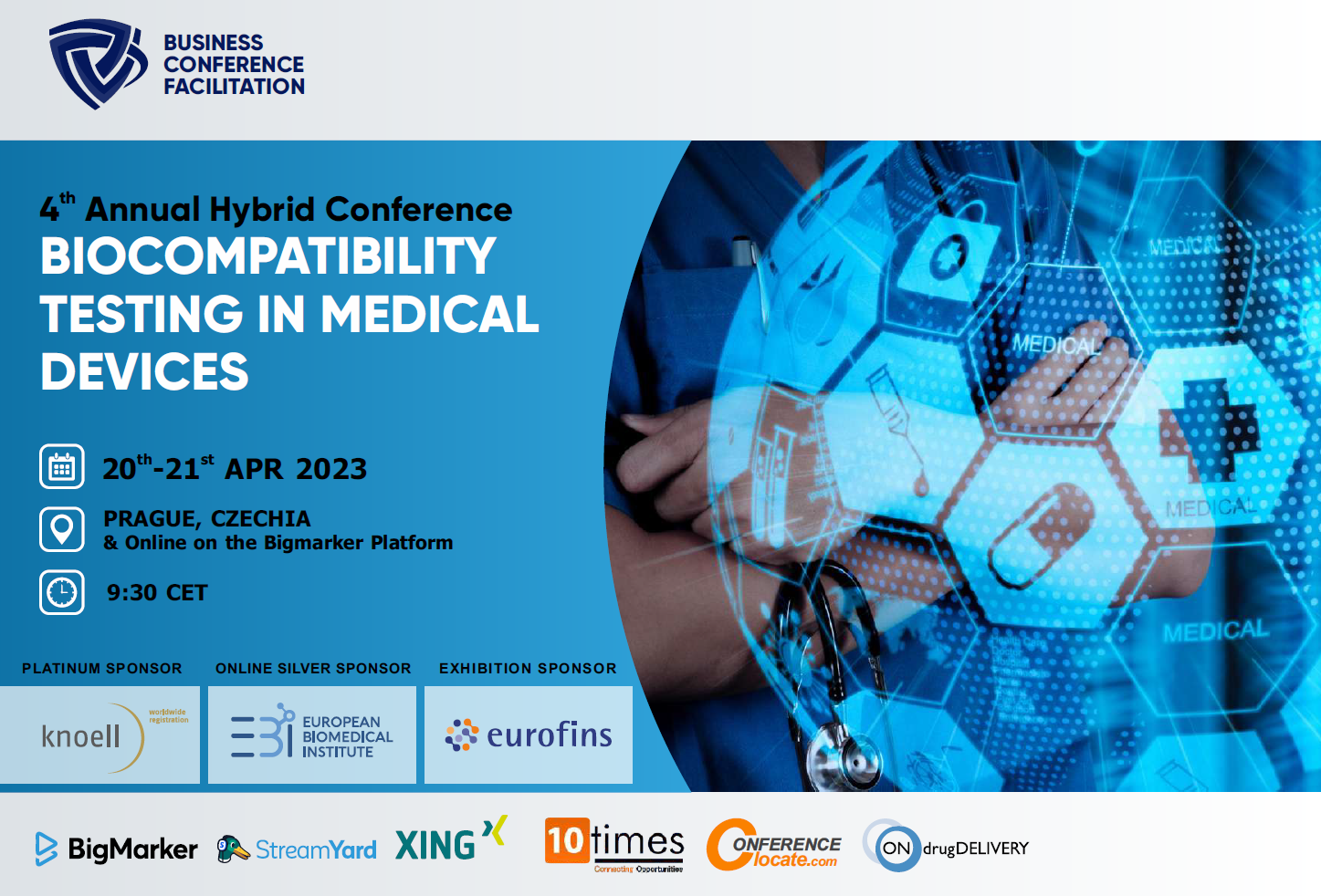 OFI at Biocompatibility Testing in Medical Devices Conference
