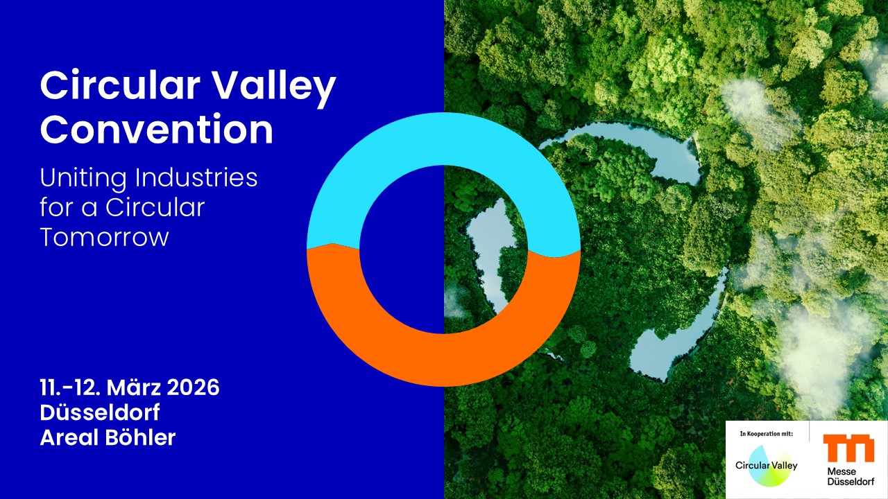 Treffen Sie uns auf der Circular Valley Convention in Düsseldorf!